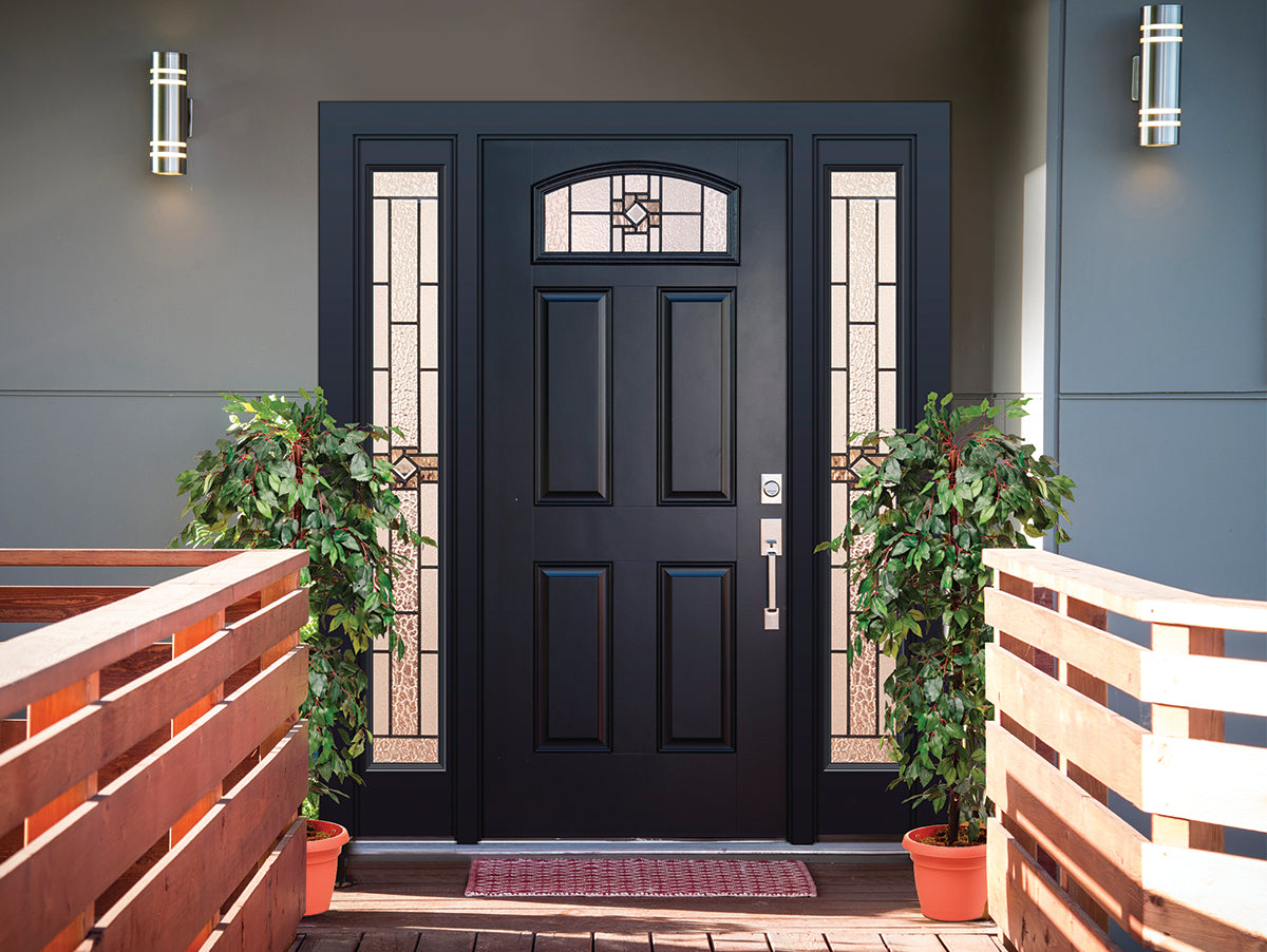 New Decorative Door Glass Designs for your Entryway | Zabitat