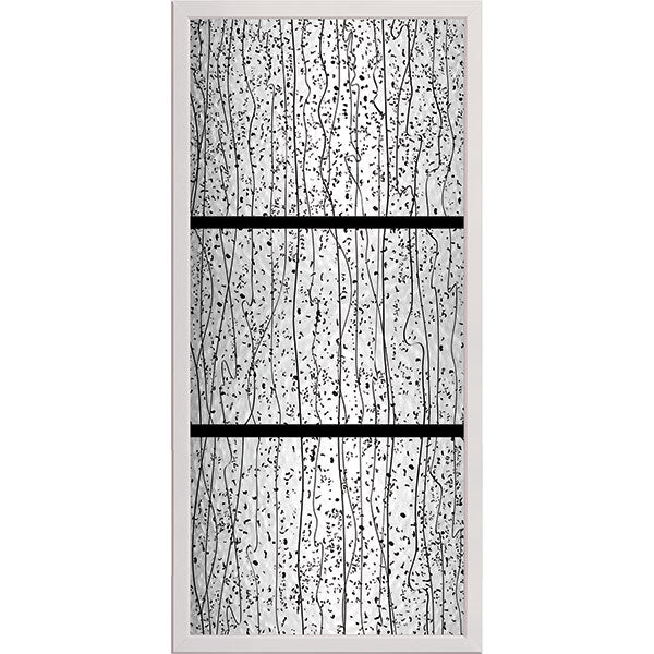 ODL Impact Resistant 3 Light Mistify - 7/8" Black Internal Grille Low-E ...