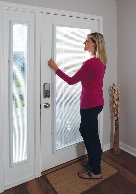 How to Add Enclosed Blinds to Your Front Door - DIY Complete Guide ...