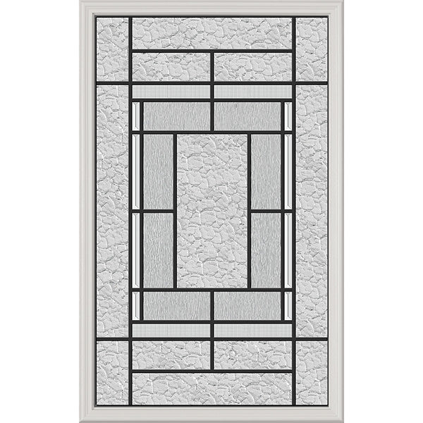 Western Reflections Pembrook Door Glass - 24" x 38" Frame Kit | Zabitat