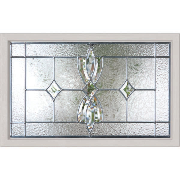 Western Reflections Laurel Door Glass - 23.313" x 17.938" Craftsman ...